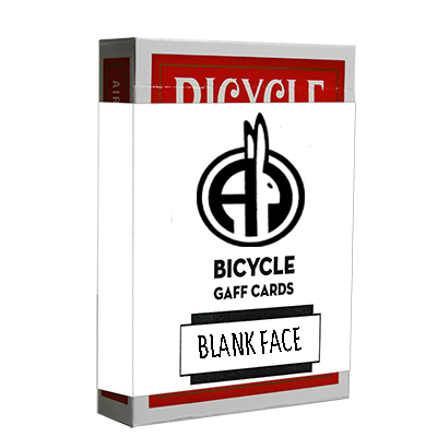 Bicycle Blank Face Red Deck